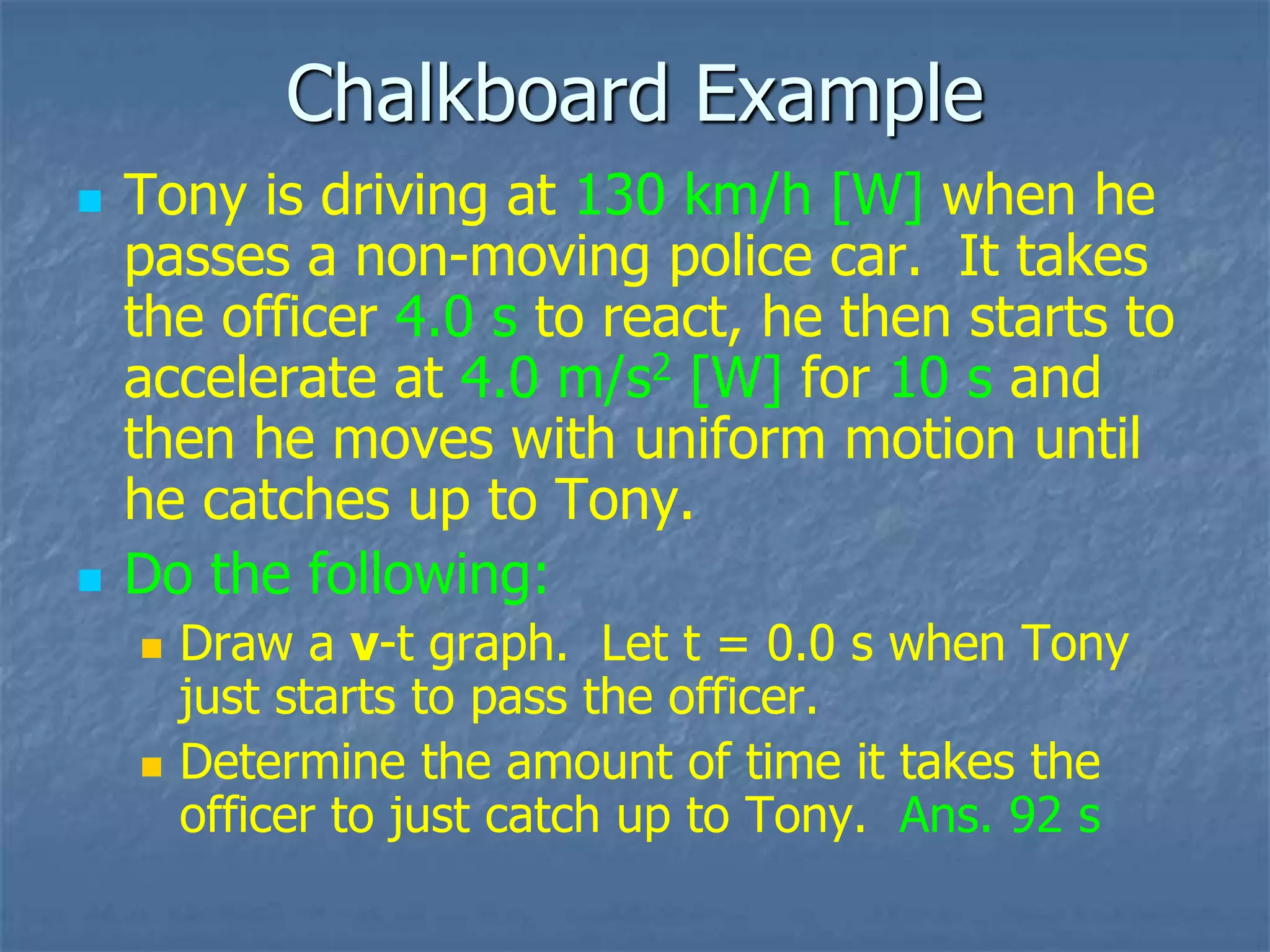 Grade 12 Unit1-L1-Kinematic Equations | PPT