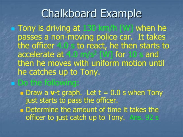 Grade 12 Unit1-L1-Kinematic Equations | PPT