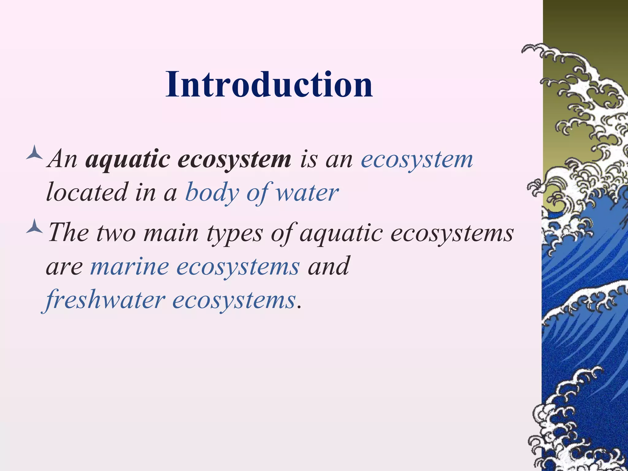 marine ecosystem | PPT
