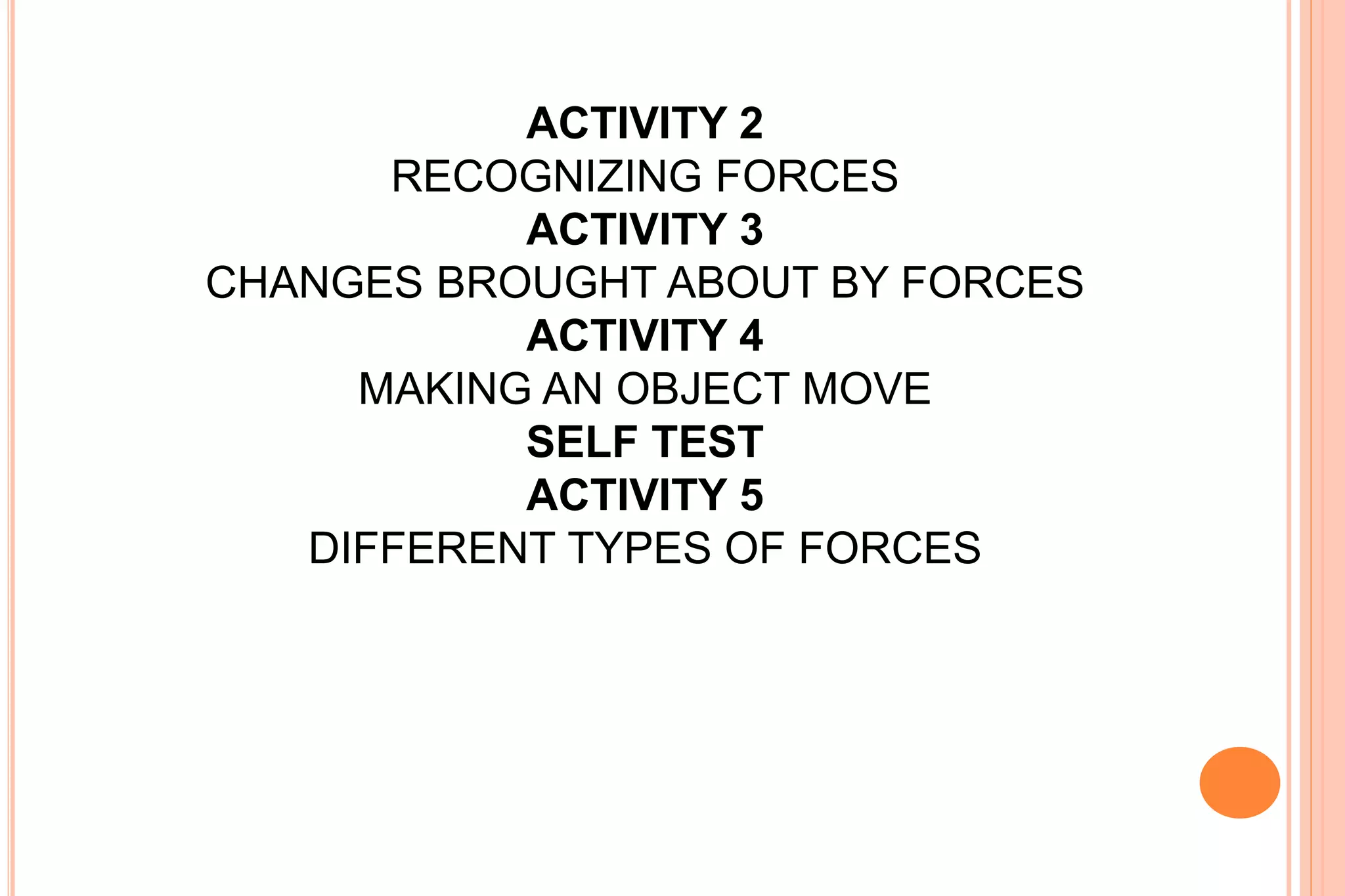 U1 module 1 forces and motion | PPTX