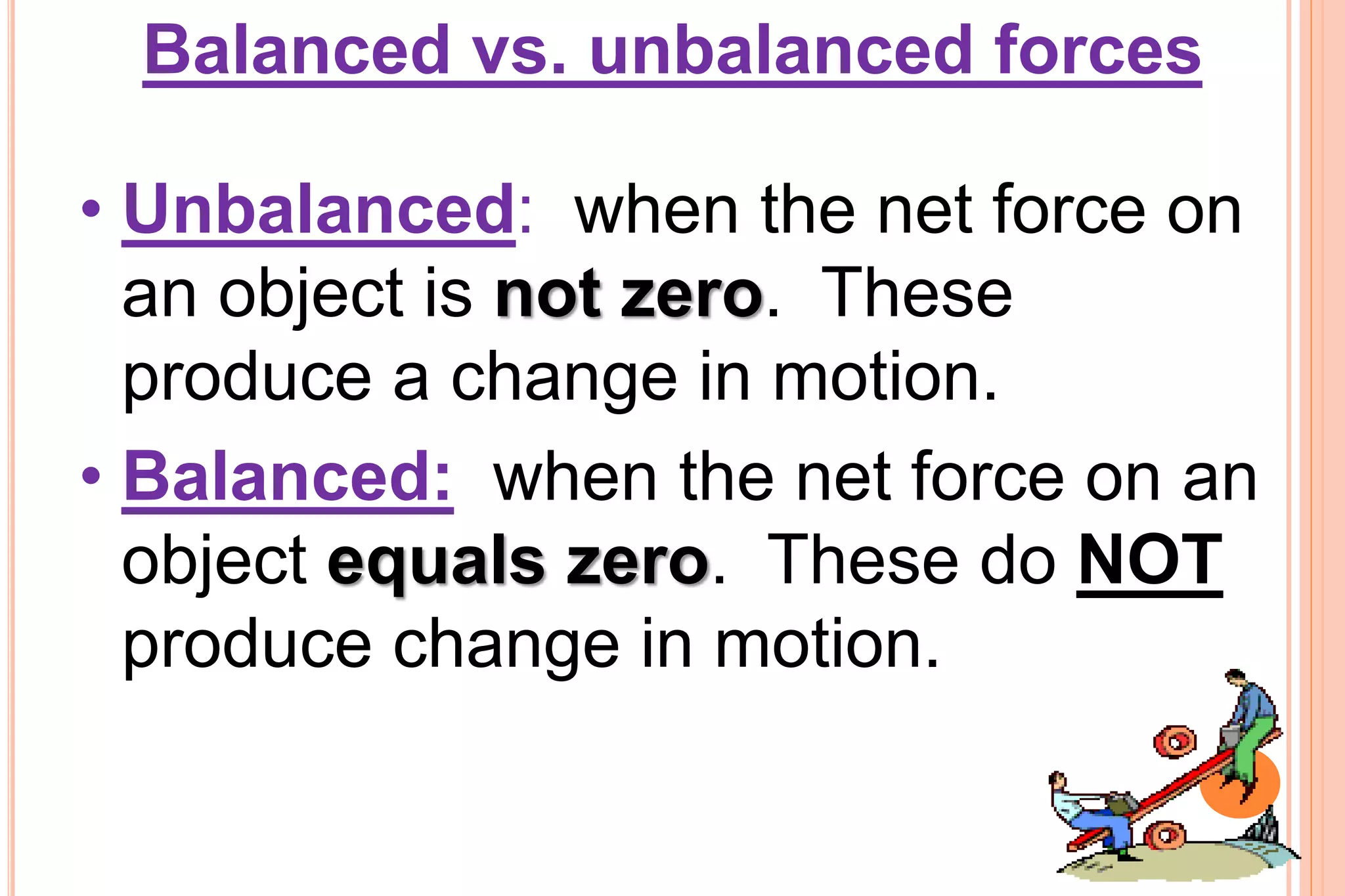 U1 module 1 forces and motion | PPTX