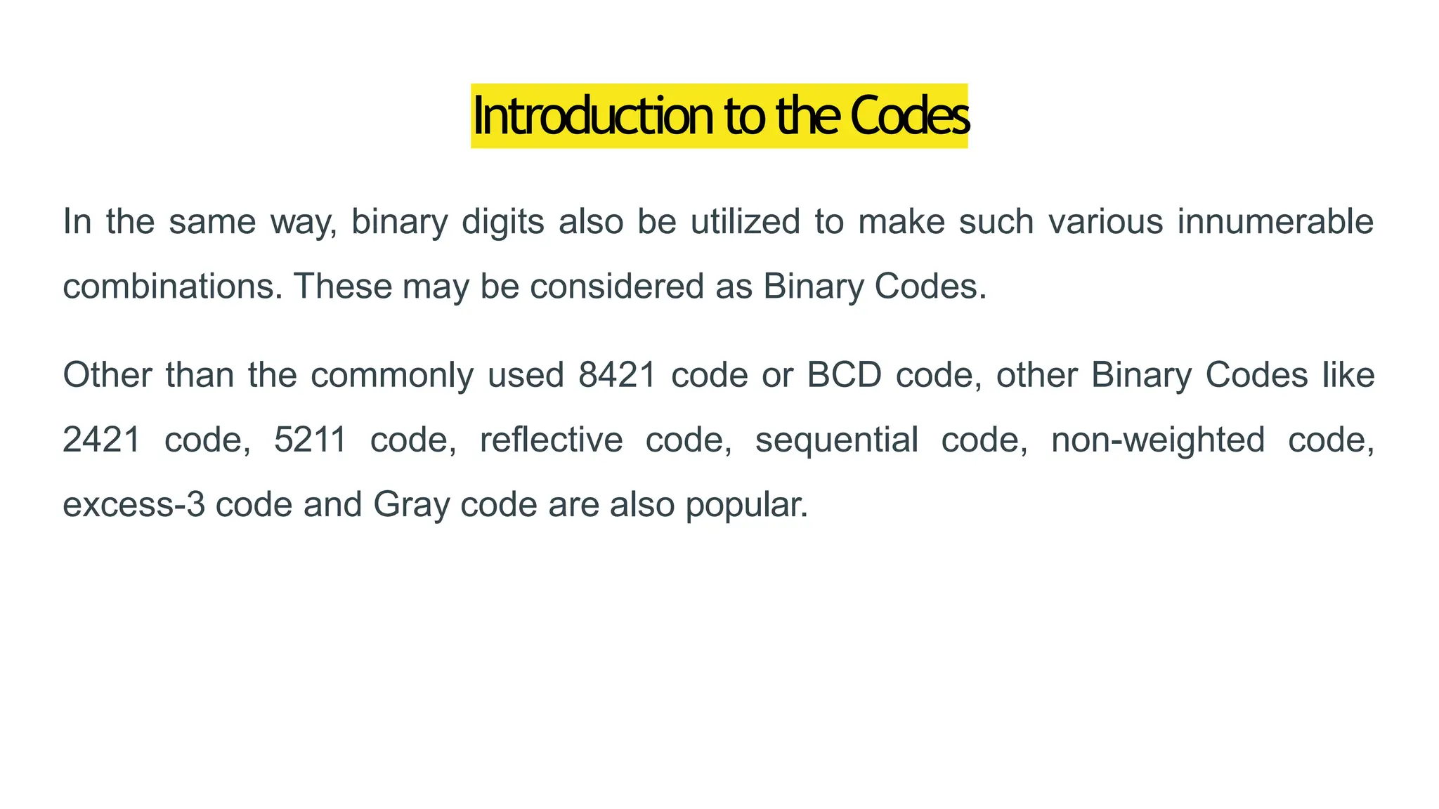 Digital Fundamental - Binary Codes-Logic Gates | PPTX