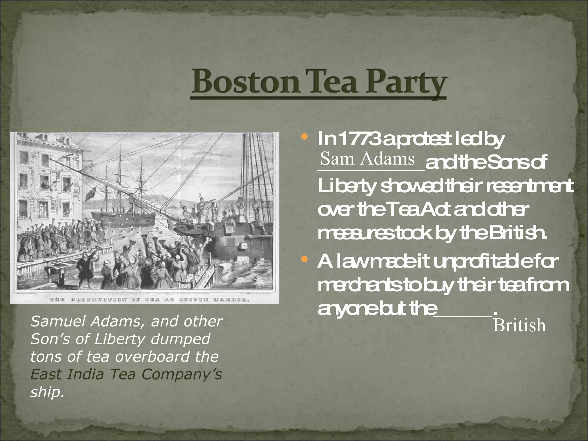 U1 Ppt #1 The Shot Heard Around The World | PPT