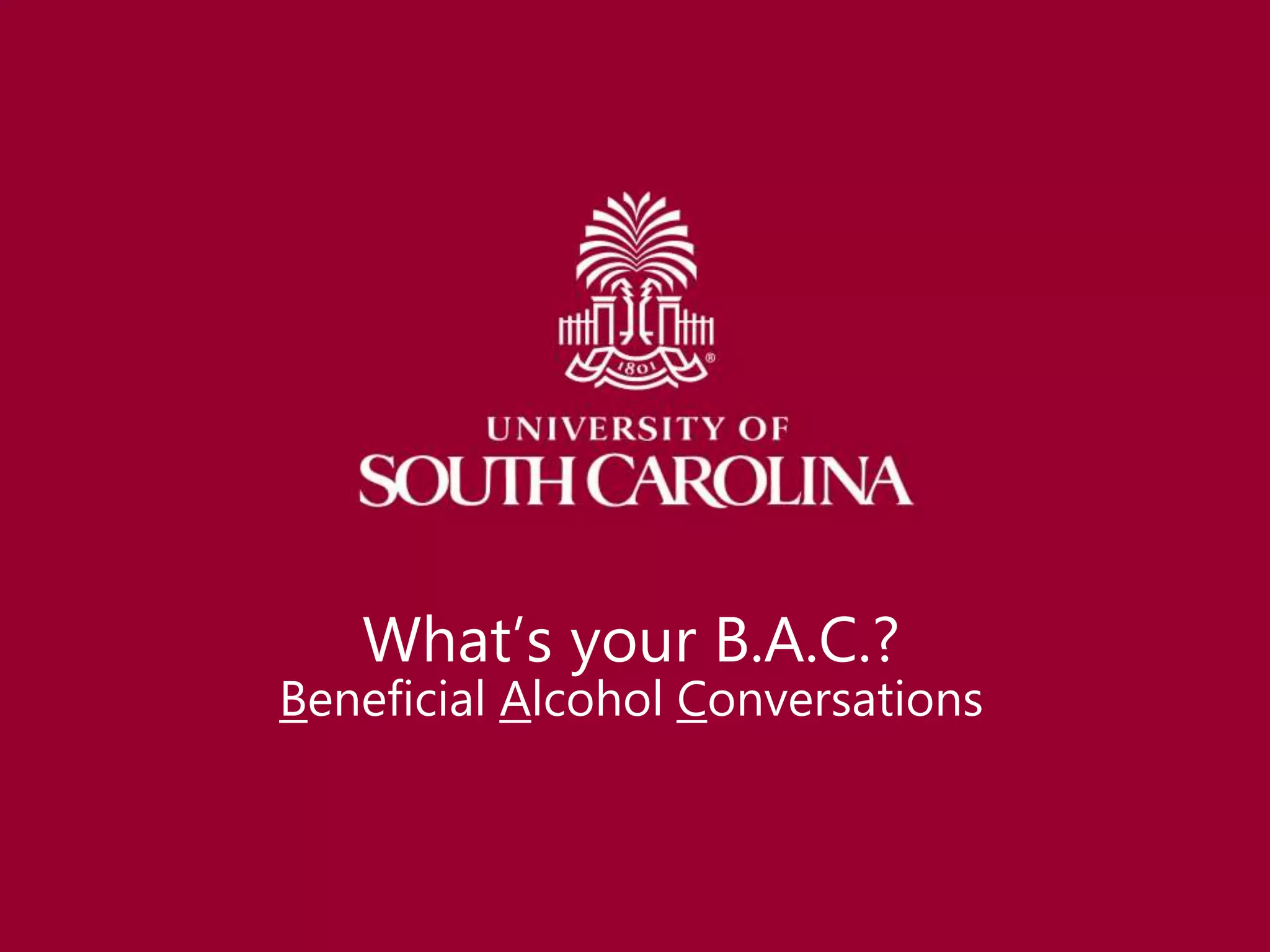 U101 Alcohol Presentation - 50 Minute Class | PPTX | Substance Abuse ...