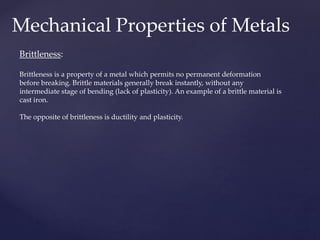 Study Notes - Power Engineering 4th Class - Basic Properties of ...
