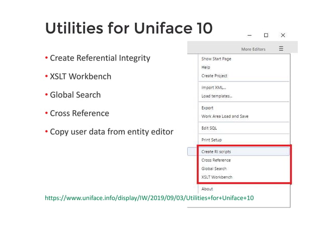 Uniface I0 IDE Custom Menus and Worksheets | PDF | Operating Systems | Computer Software and ...
