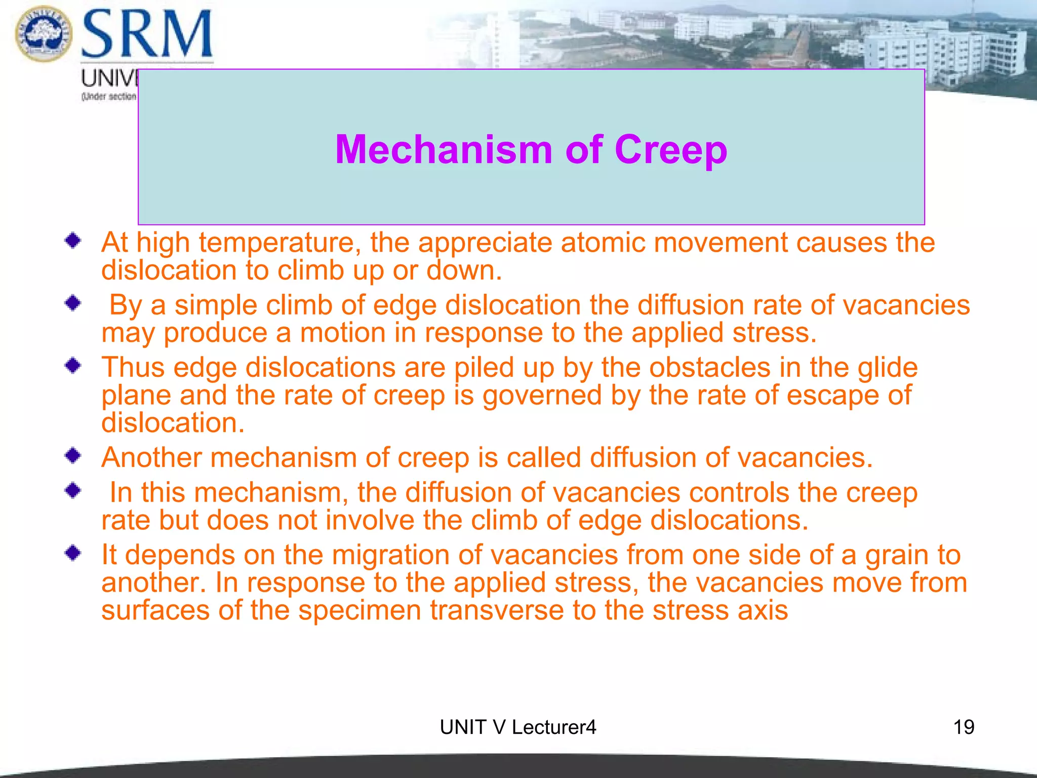 Fatigue and creep | PPT
