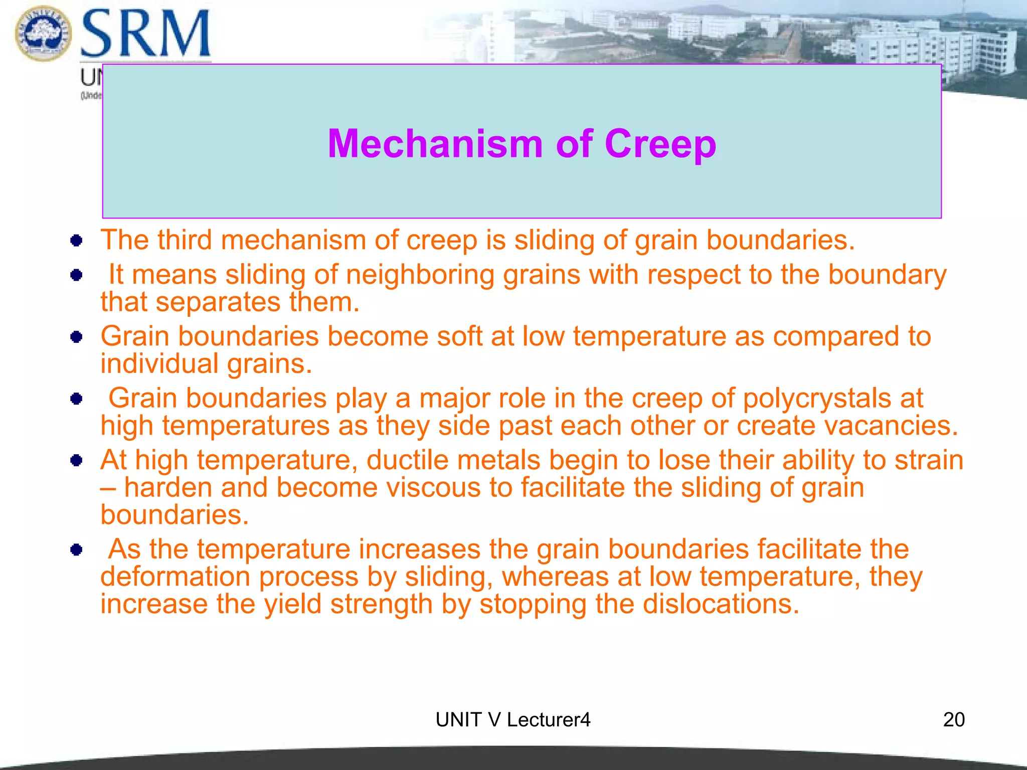 Fatigue and creep | PPT