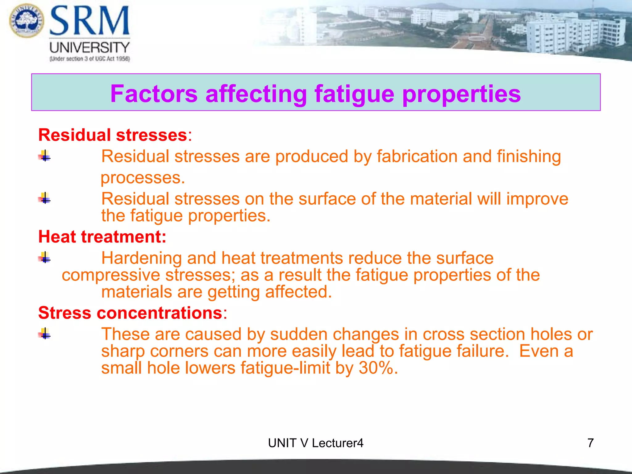 Fatigue and creep | PPT