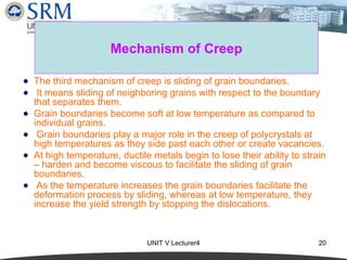 Fatigue and creep | PPT