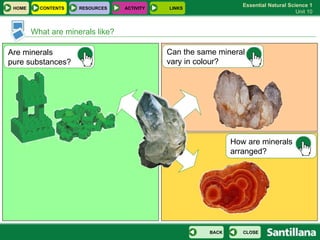 U10 Minerals | PPT