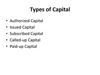 CF_Unit 1 (1.1) CA2013-Types of Companies | PPTX | Business Accounting ...