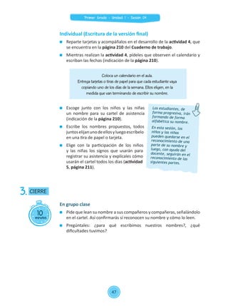PRIMERA UNIDAD DIDÁCTICA DE 1° grado. | PDF