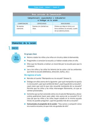 PRIMERA UNIDAD DIDACTICA DE 1º GRADO DE PRIMARIA | PDF