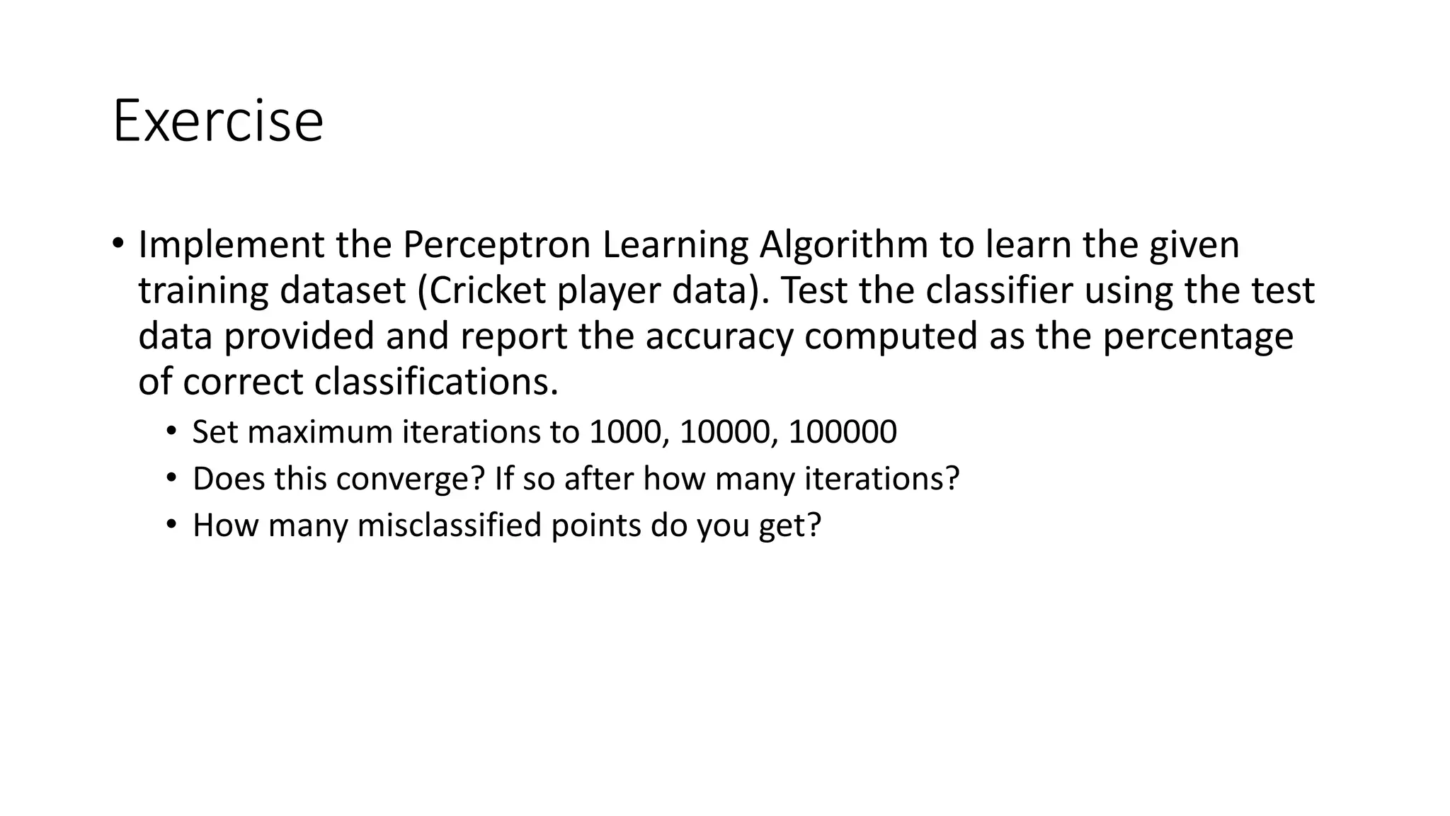 Machine Learning Lecture 2 Basics | PPT