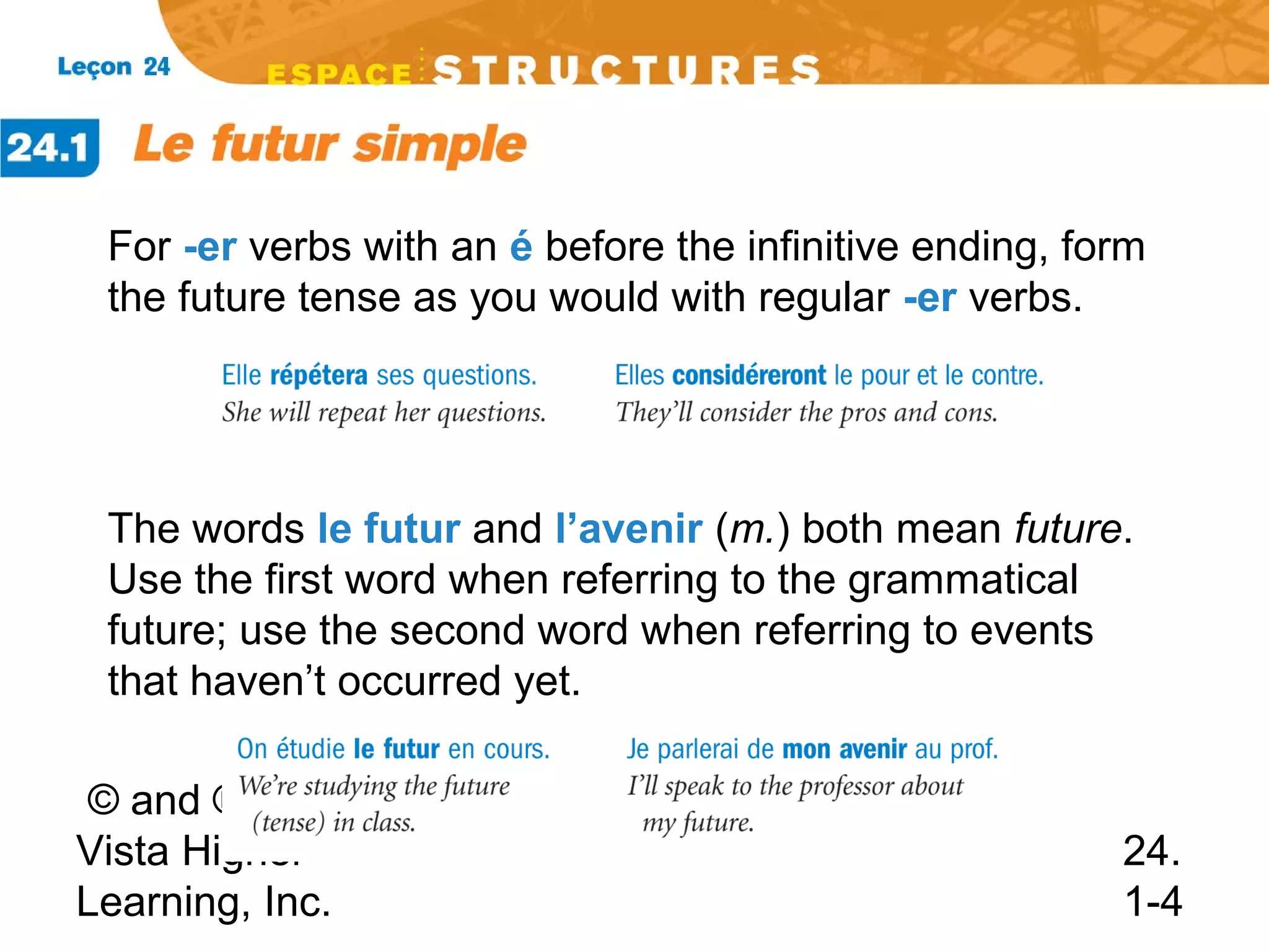 Le Futur Simple | PPT