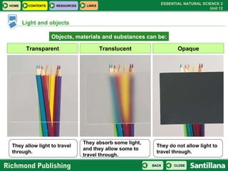 U12 Light Sound | PPT
