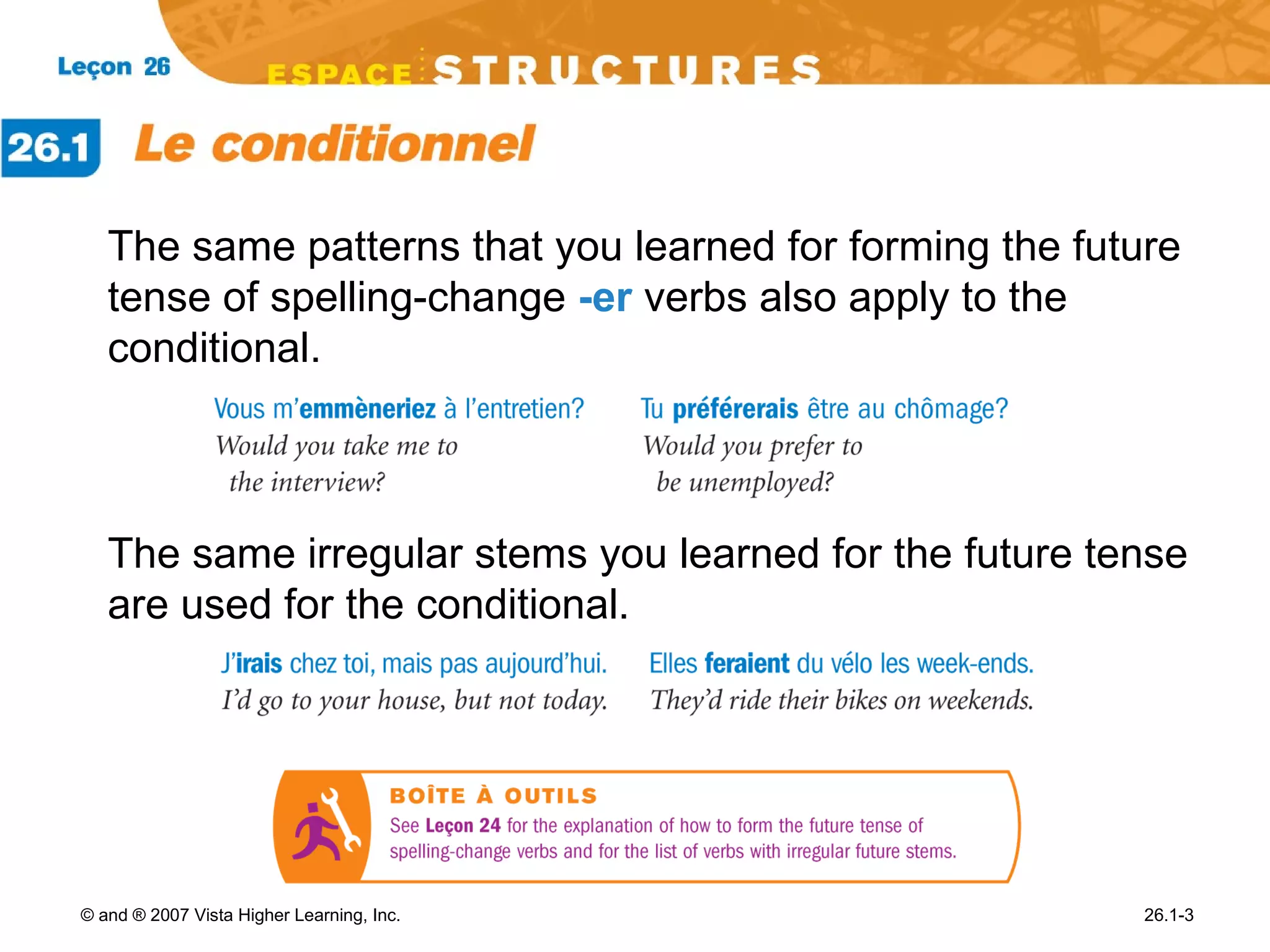 Le Conditionnel | PPT