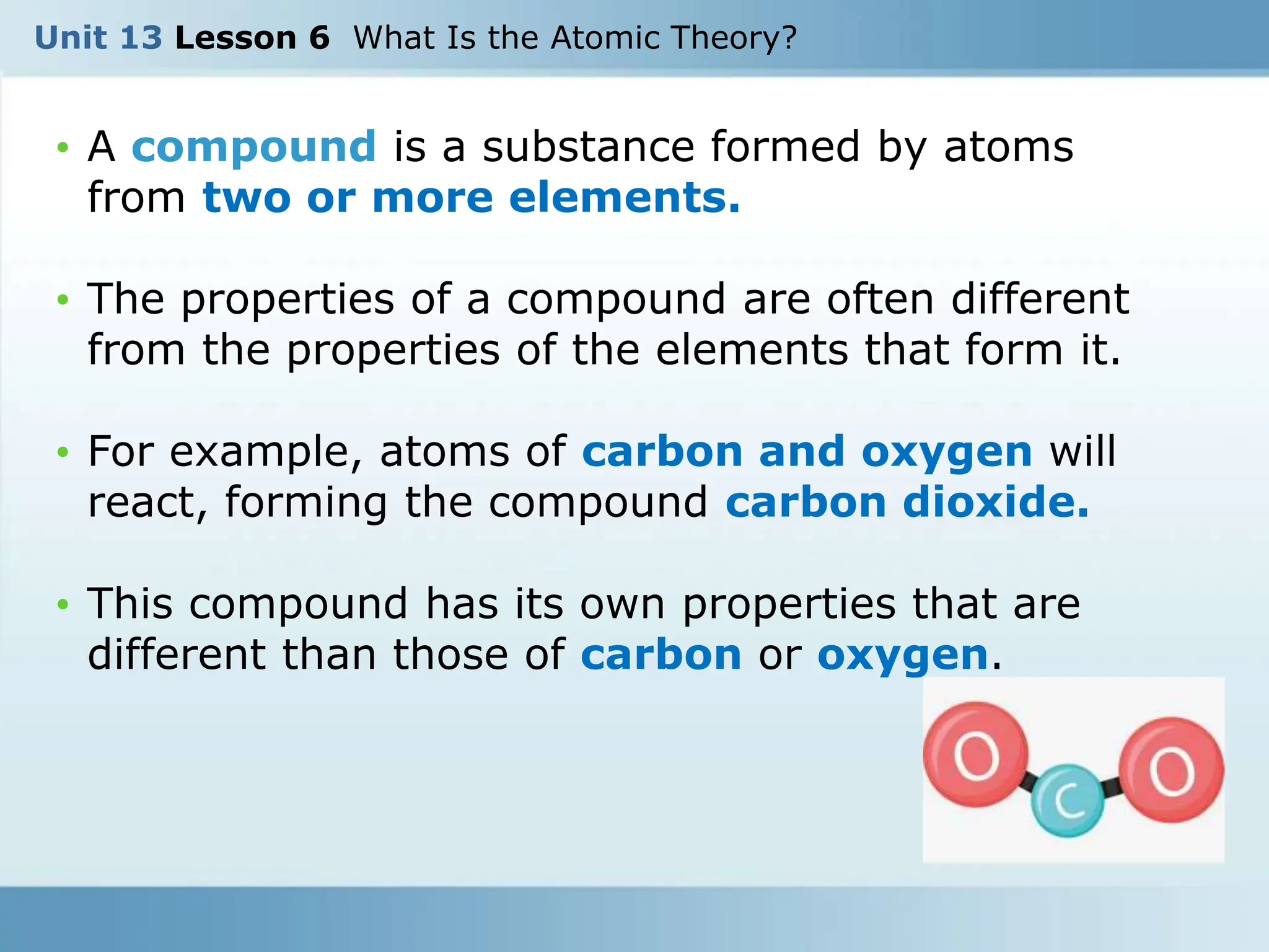U13 Lesson 6 What Is the Atomic Theory - Copy.ppt