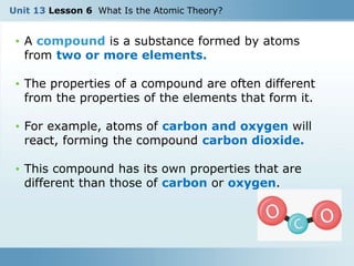 U13 Lesson 6 What Is the Atomic Theory - Copy.ppt