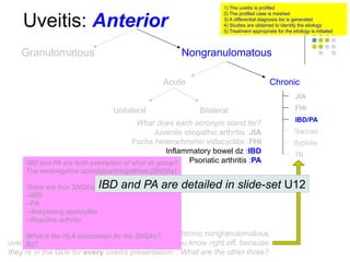UVEITIS ANTERIOR DESCRIPCION pptx | PPTX