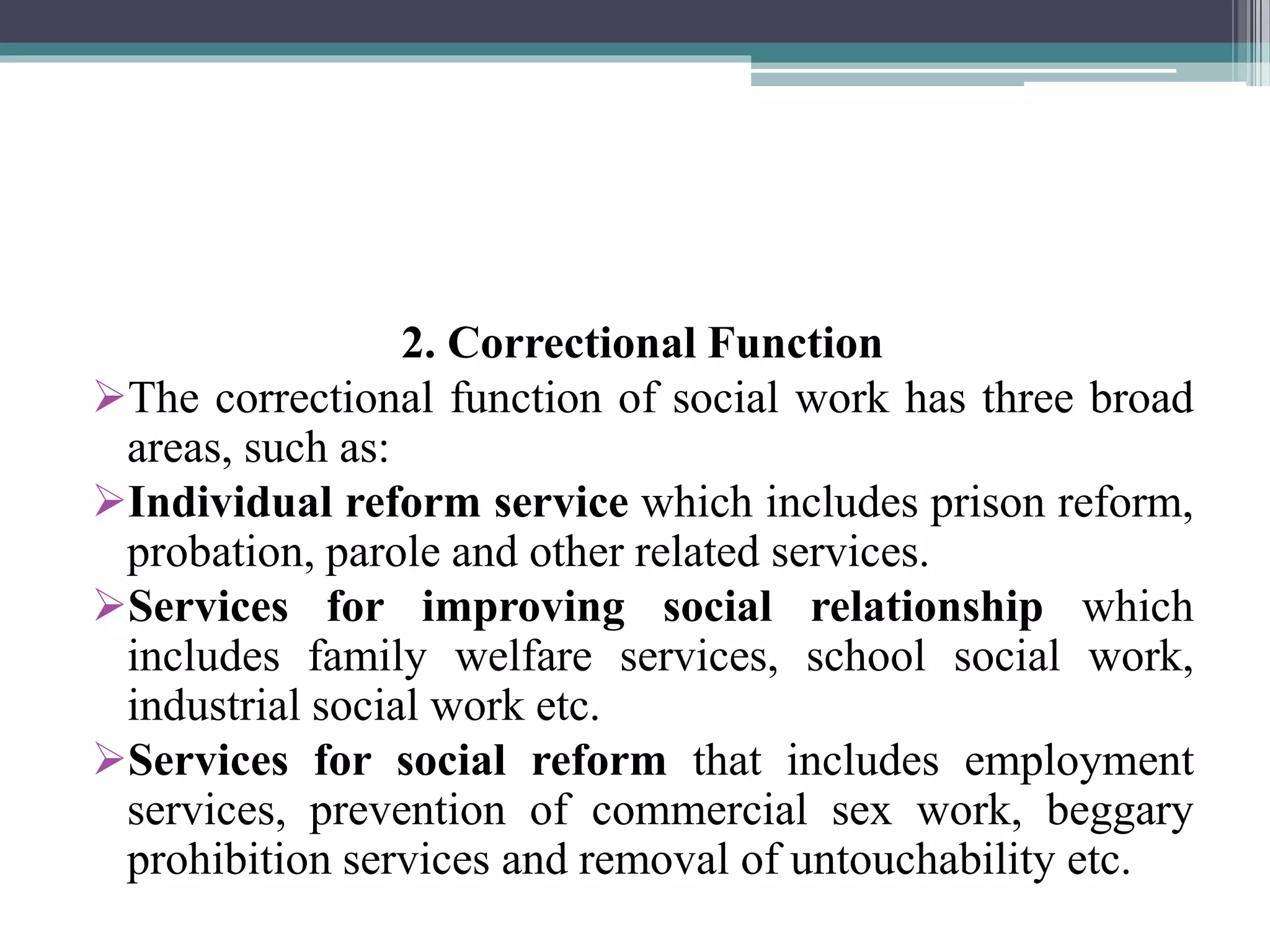 Social work meaning and concept | PPTX