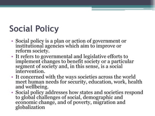 Social work meaning and concept | PPTX