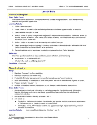 Lesson 5 Lesson Plan | DOC