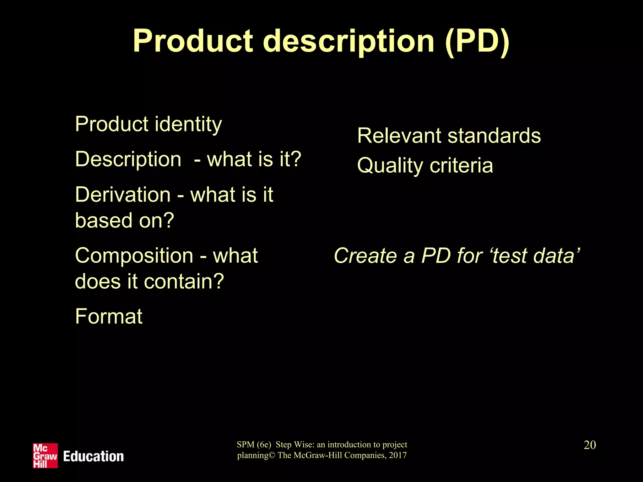 Chapter 03 overview-of project planning Step Wise | PDF