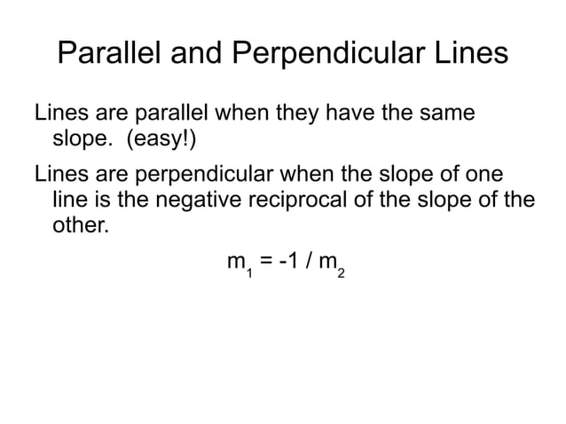 U1 Cn1 Linear Equations And Slopes | ODP