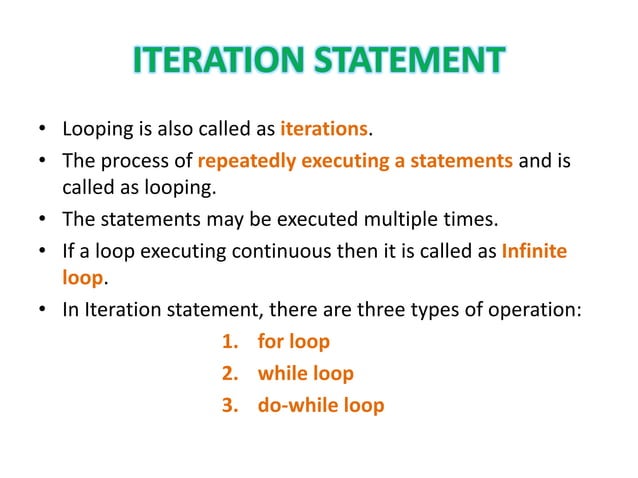 Control Structures In Java Ppt