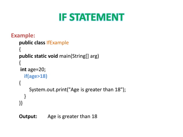 Control Structures In Java Ppt 1580