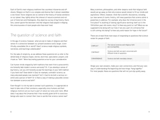 Unit 1: Cosmology and Faith | PDF