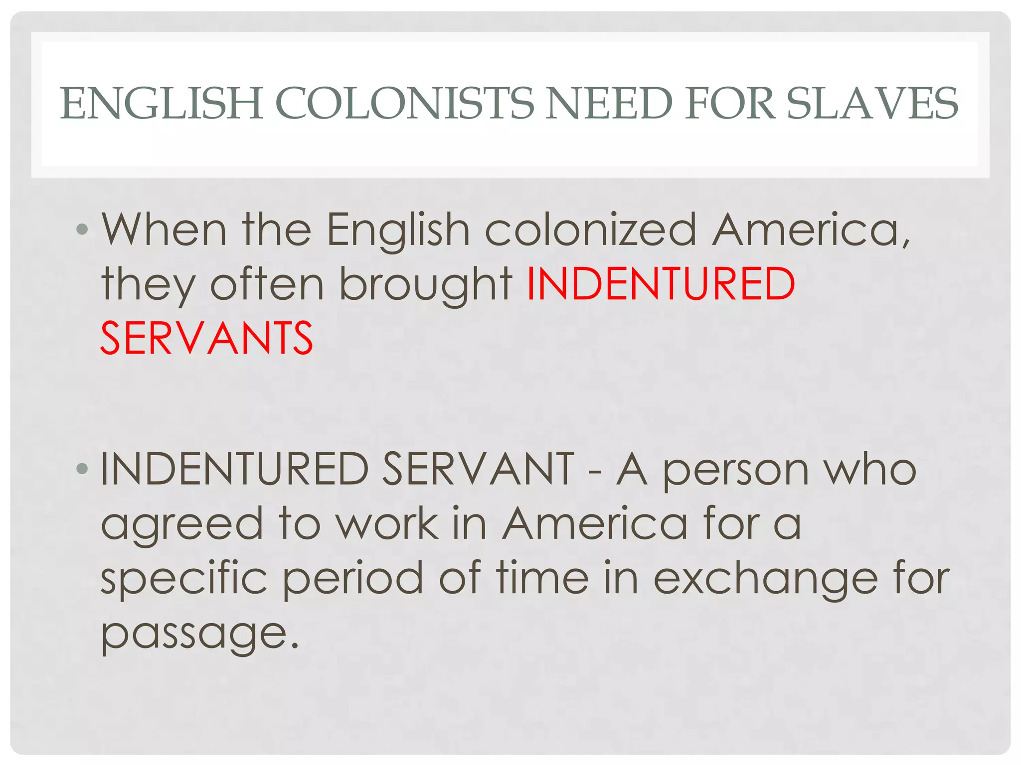 Unit 1 Atlantic Slave Trade | PPTX