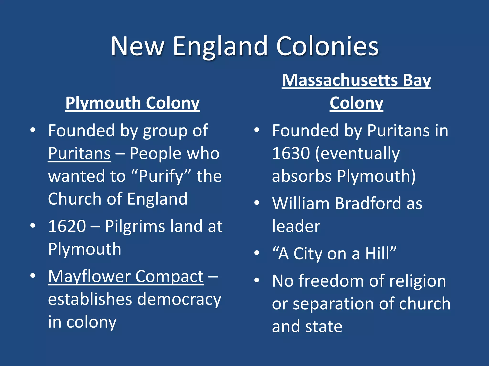 Unit 1 American Colonies | PPTX