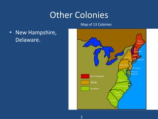 Unit 1 American Colonies | PPTX