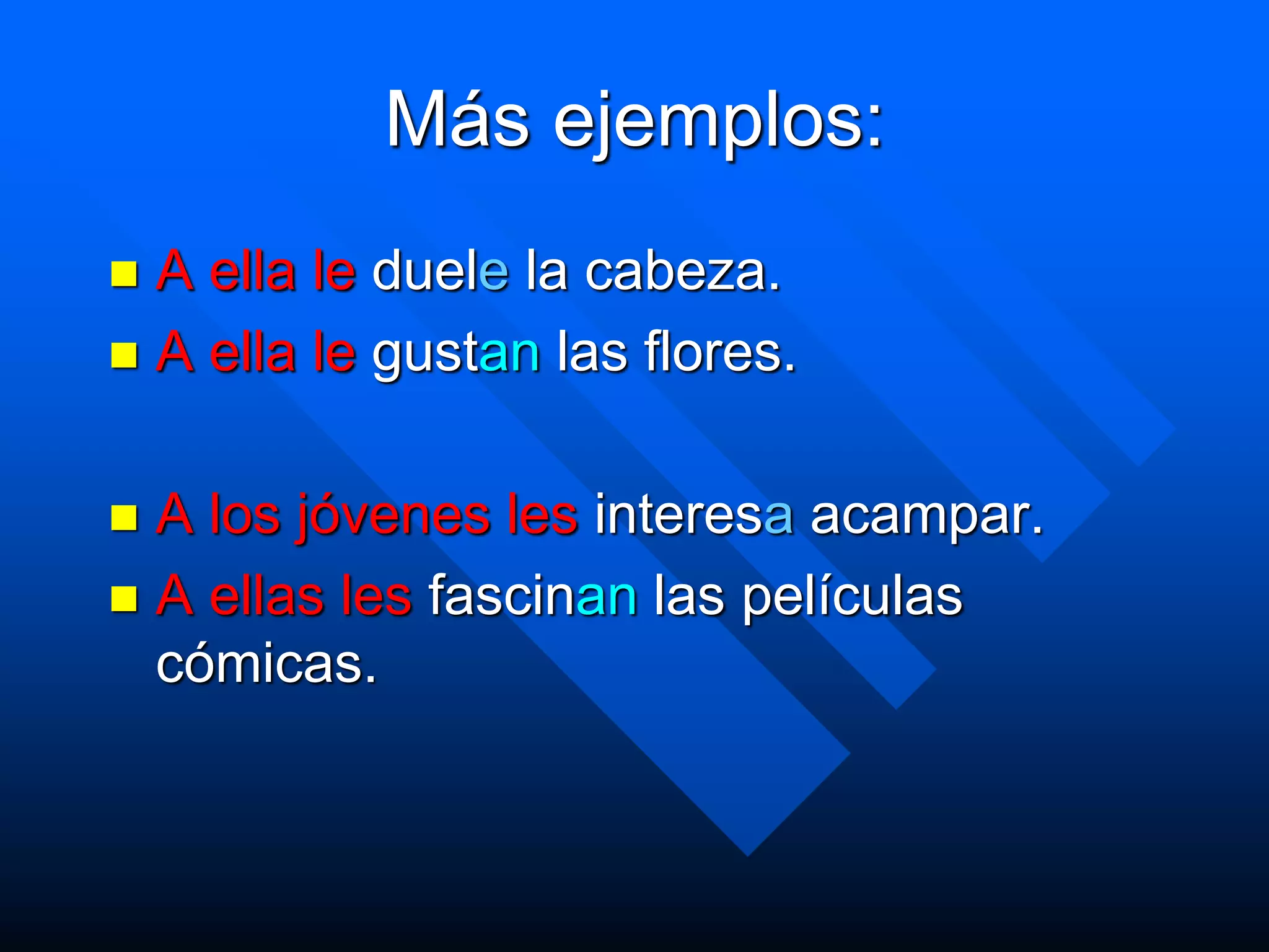 Verbos como gustar - presentación | PPT