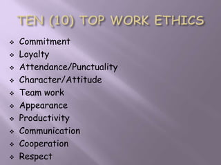 Work_Ethics_and_Discipline.pptxjdjdjdjdk | PPT