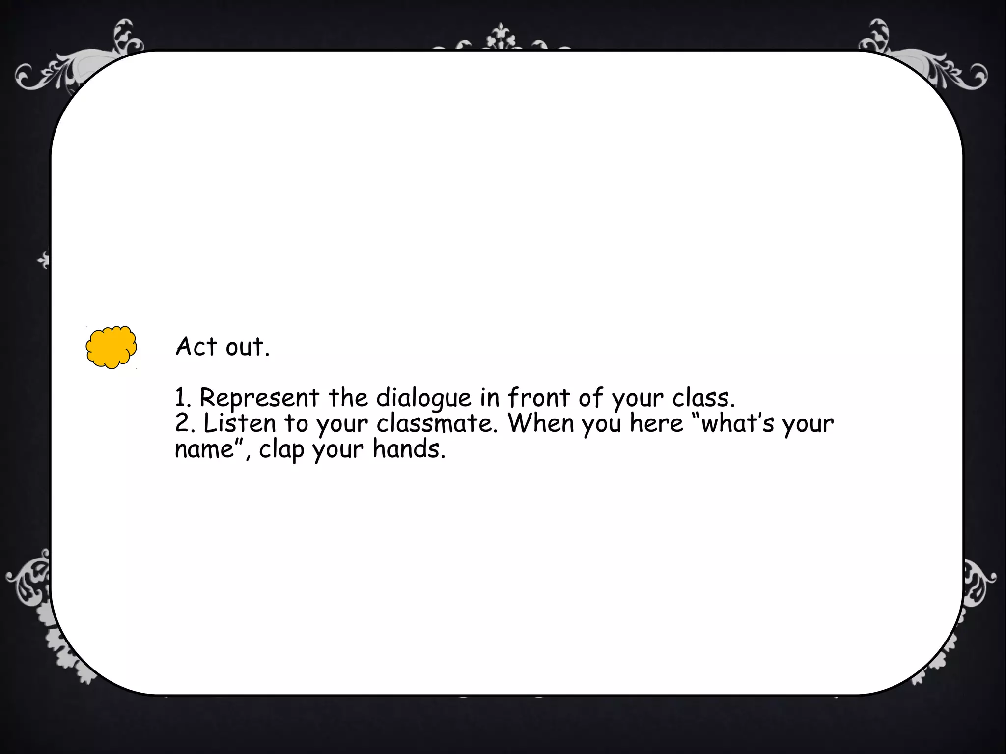 U1 hello, how are you ppt | PPT