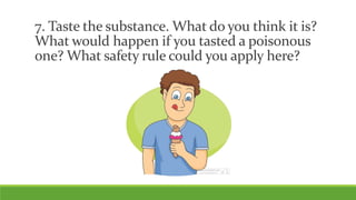 Unit 1, Lesson 1.6 - Safety in the Laboratory | PPTX