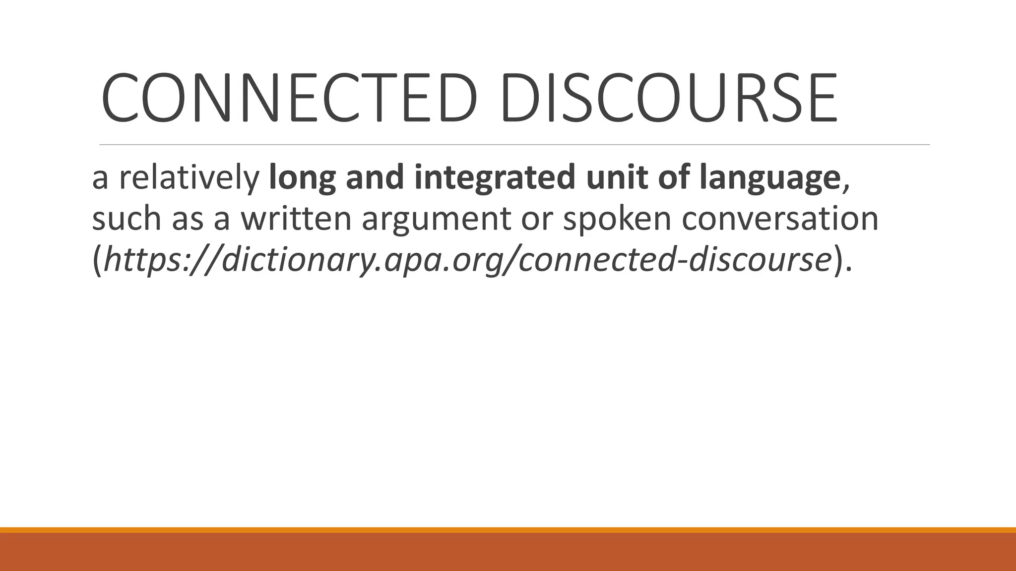 U1L1 - TEXT AS CONNECTED DISCOURSE.pptx