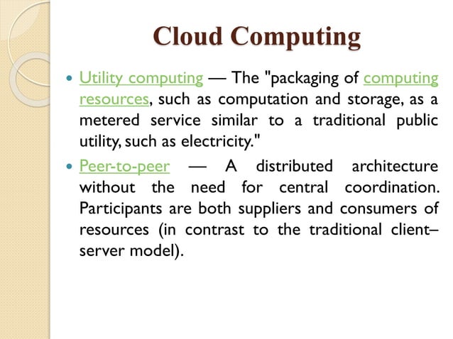 History of cloud computing | PDF | Cloud Computing | Internet