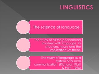 Linguistics | PDF