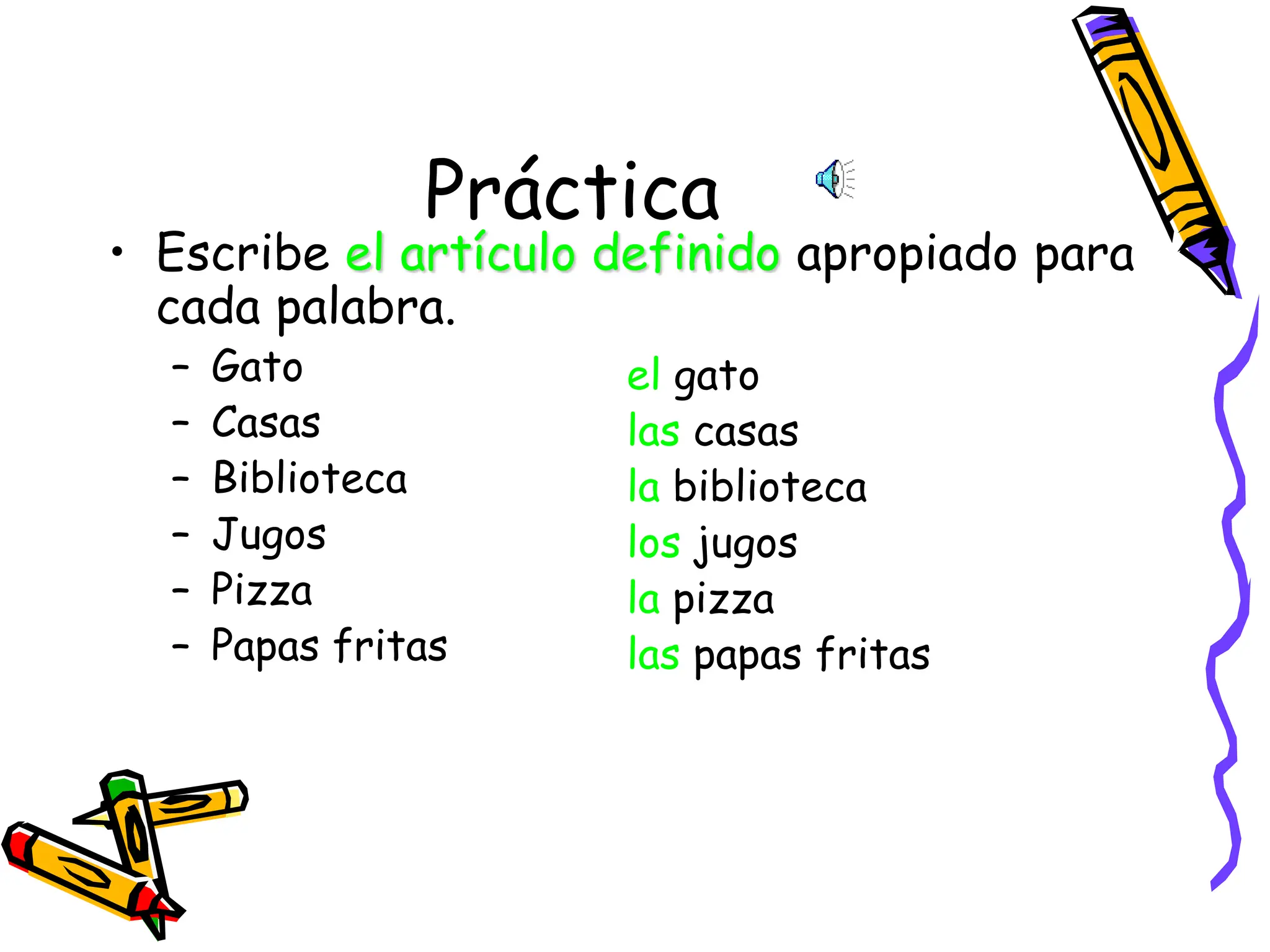 LOS ARTICULOS DEFINIDOS E INDEFINIDOS.PPT