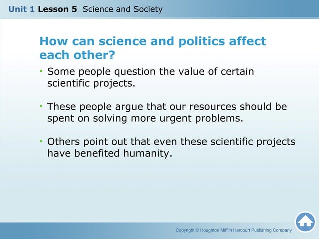 U1L5 - Science and Society | PPT