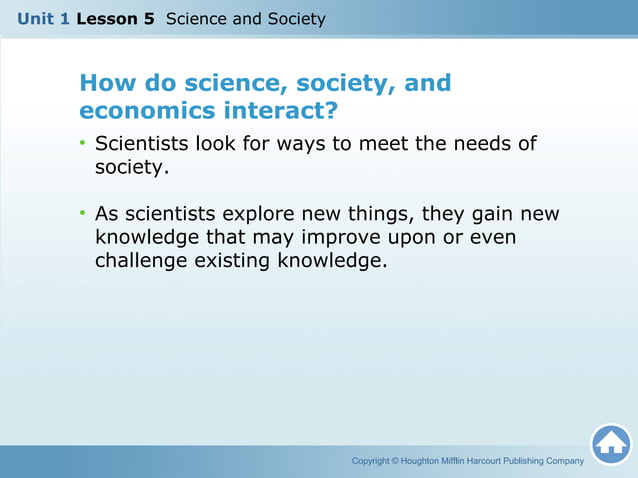 U1L5 - Science and Society | PPT