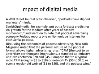 Serial (podcast) case study | PPTX