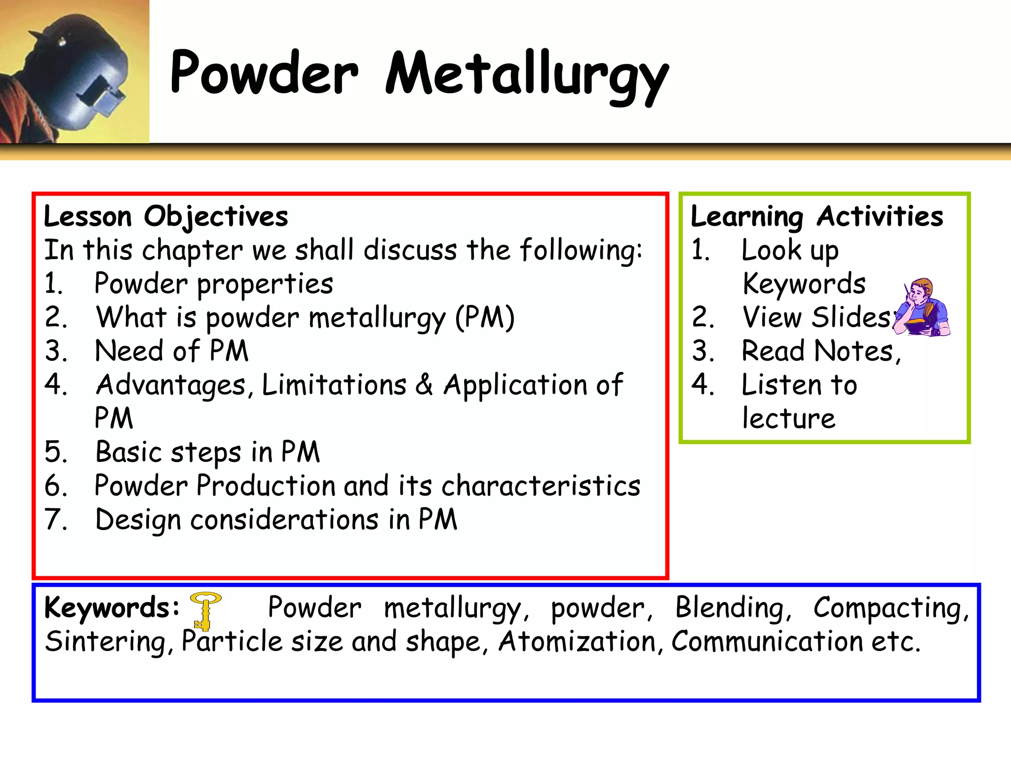 U1 p4 production & characteristics of metal powders | PDF