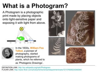 U1 Photograms Slideshow | PPT