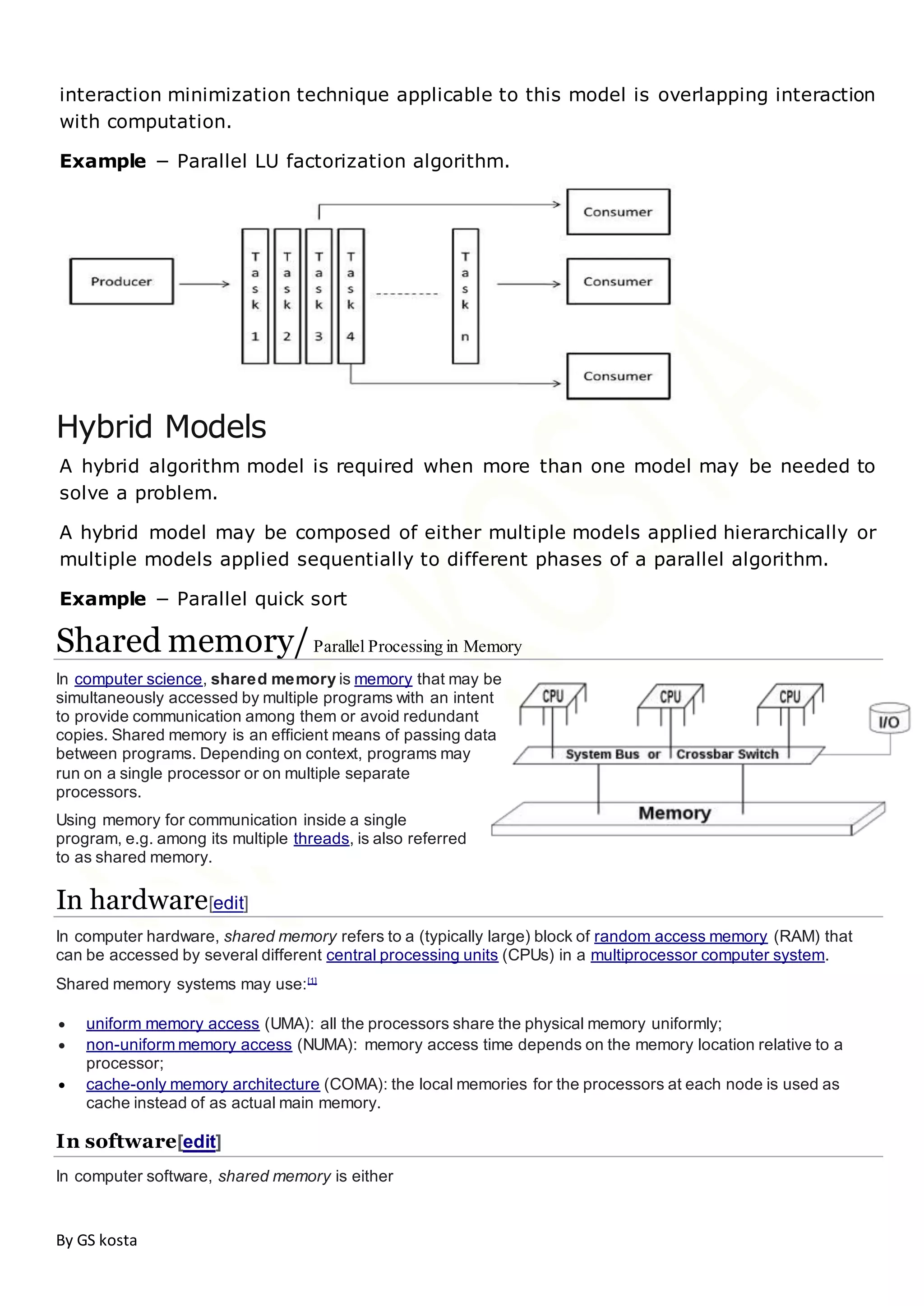 INTRODUCTION TO PARALLEL PROCESSING | DOCX